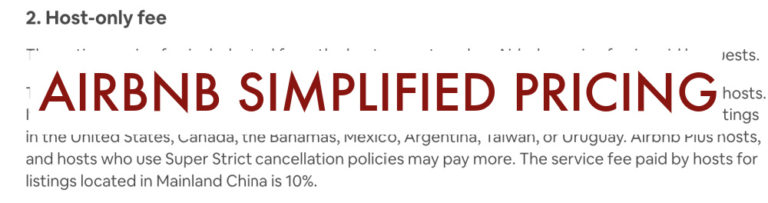 Airbnb Simplified Pricing: Changes to the host-only service fee ...