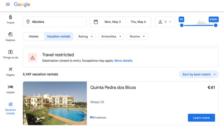 How to list on Google Vacation Rentals, Part 1: What does it look like ...